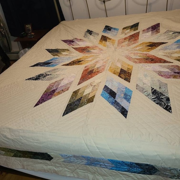 The Goodnight Star Foundation Paper Piecing Quilt Pattern by Judy ...