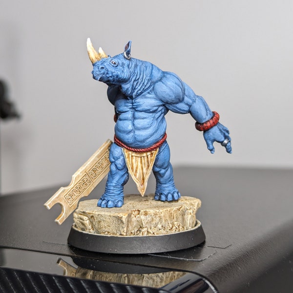 Colonel Thierry Du Lion D'argent Paladin Bust to Paint Dungeons Dragons ...