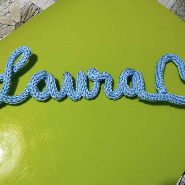 Alphabet Knitted Wire Template Letters Uppercase and Lowercase Wire ...