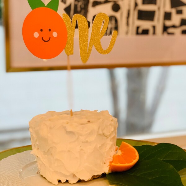 Little Cutie ONE Cake Topper - Little Cutie Theme, Little Cutie First ...