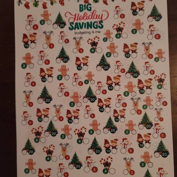 Christmas Big Holiday Mystery Savings Challenge - Etsy