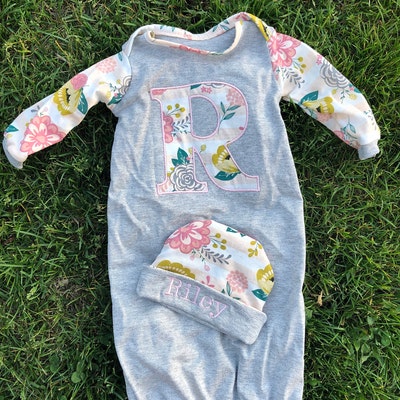 Baby Girl Clothes Personalized Baby Gift Newborn Girl Take Home Outfit ...