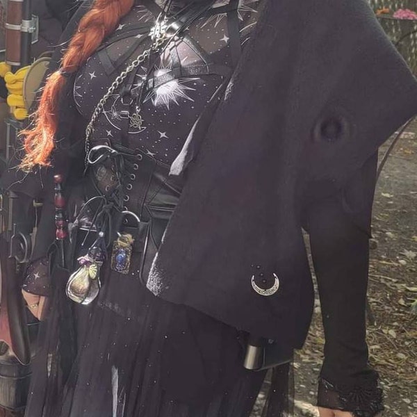 Witch Hat/wizard Hat/strega/halloween /cosplay /winter Goth/witchy ...