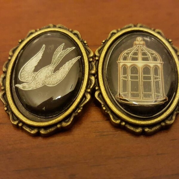 Bioshock Infinite Bird/cage Necklace - Etsy UK