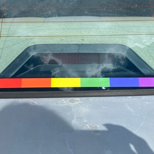 LGBT Gay Pride Rainbow Flag Car Vinyl Decal or Magnet Outdoor - Etsy