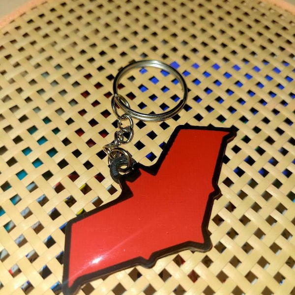 Red Hood Logo / Emblem Keychain From the Comics Character - Etsy