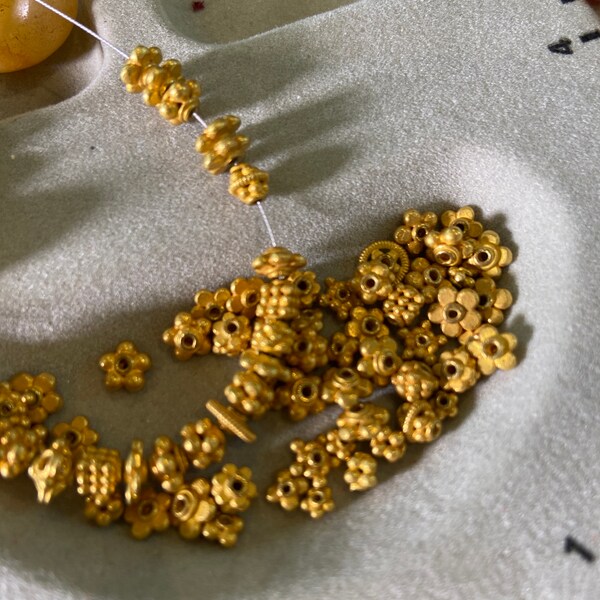 Neolithic Ancient Stone Age Jewelry Beads Made of Carnelian Rock Stone ...