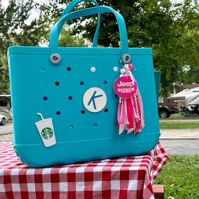 Watermelon Bogg Bag Tassel - Etsy