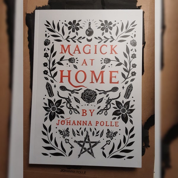 MAGICK AT HOME Illustrated Book | Traditional Witchcraft | Wicca ...