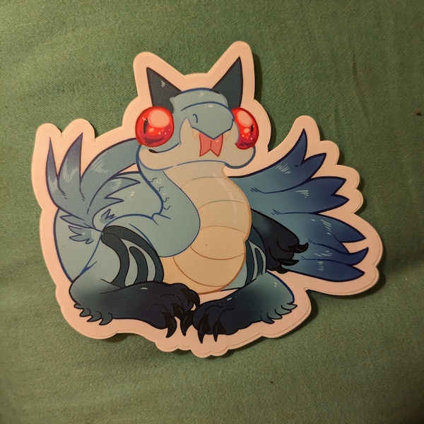 Monster Hunter World Vinyl Stickers - Etsy