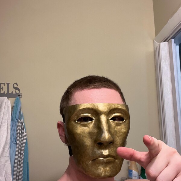 Titus - Roman Helmet Face Mask - Face Mask, Greek, Ancient Mask, Roman ...