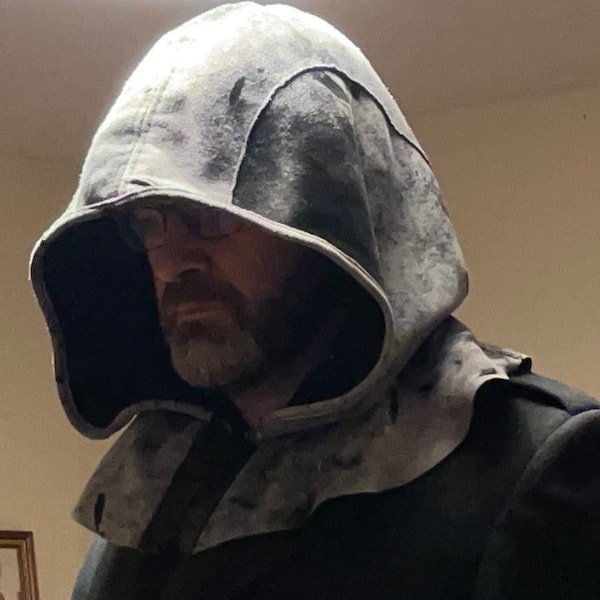 Leather Hood Pattern: DIY Cowl Sewing Template (PDF + Video) - Etsy