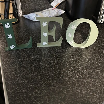 ROAR Wooden Scallop Bunting Flags Kid's Bedroom/nursery/playroom Decor ...