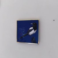 Linoldruck Fuchs und Schwäne original Druckgrafik - Etsy.de
