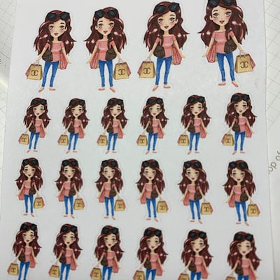 Planner Girl Diet / Lose Weight Printable Planner Stickers, Erin ...