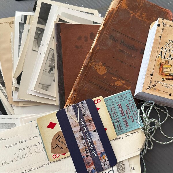 1917-18 Ledger - Unique Size, Beautiful Writing - Antique, Old, Vintage ...