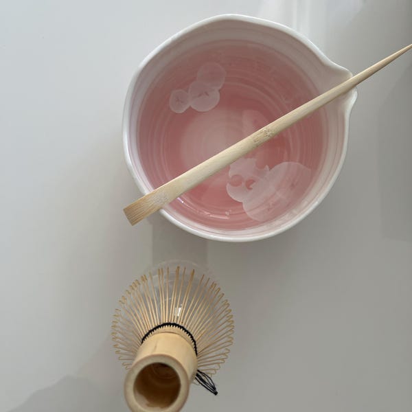 Hand Painted Cute Capybara Matcha Gift Set Matcha Bowl With Bamboo ...