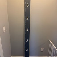 Growth Chart Ruler 3D | Playroom Decor | Wall Ruler | Personalized Wood ...