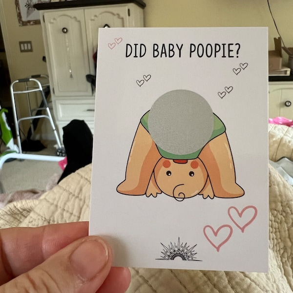 Pin the Poopie on the Diaper Baby Shower Game - Modern Baby Shower Game ...