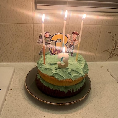 Arsenal Inspired Football Cake Topper - Etsy