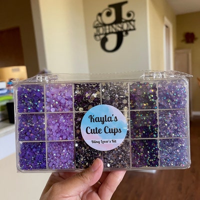 Bling Lover's Kits Monochromatic Rhinestone Kits 3mm, 4mm, 5mm FAST ...