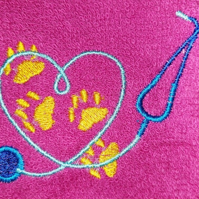 Animal Doctor Machine Embroidery Design, Veterinarian Embroidery ...