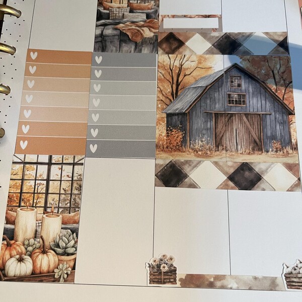 Printable Planner Stickers, Weekly Sticker Kit, Rainy Day, Erin Condren ...