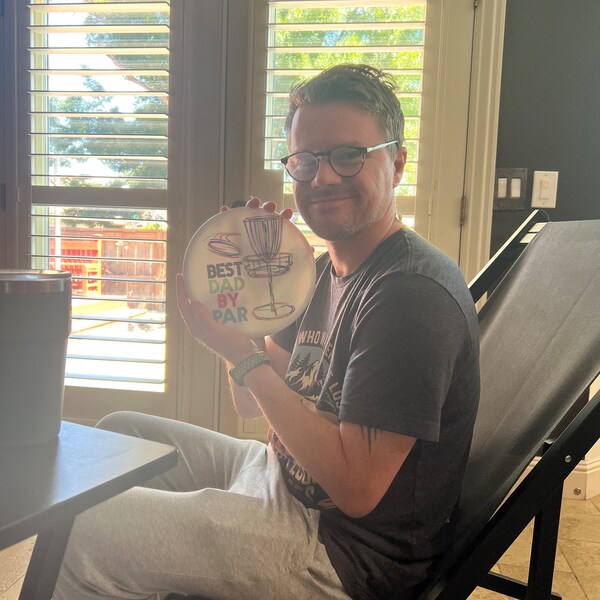 Best Dad by Par Disc Golf Disc | MVP Innova Dynamic Discs | Father Gift ...