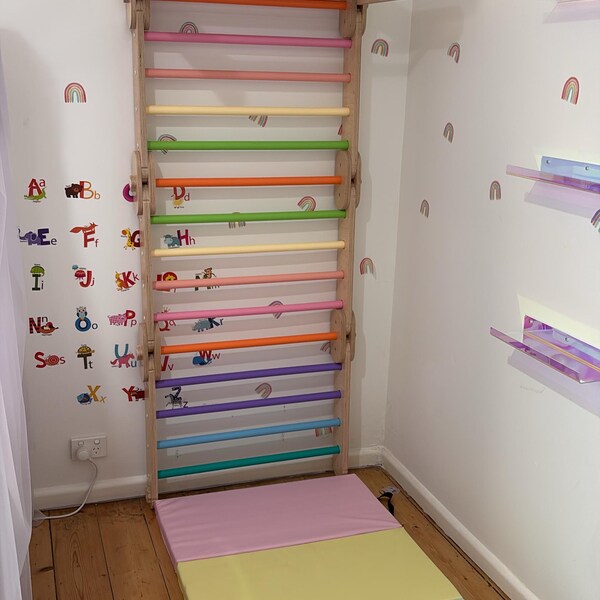 Double-sided Balance Beam Set From 8, Wooden Balance Board, Montessori ...