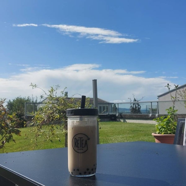 Taro Milk Tea Bubble Tea Kit for Weddings and Anniversaries | the ...