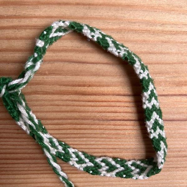 Handmade Personalised/custom Embroidery Bracelet | 12 Hearts Design ...