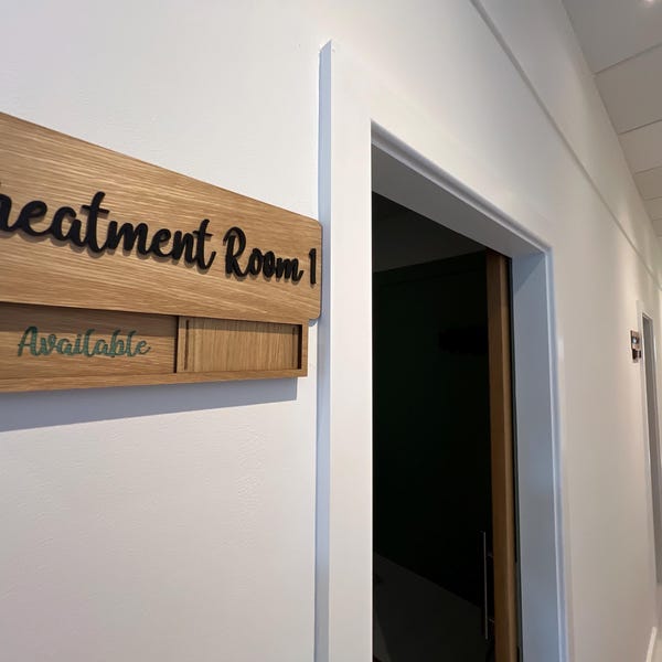 Personalised Bedroom Door Sign Sliding Door Sign Name Plaque Wood ...