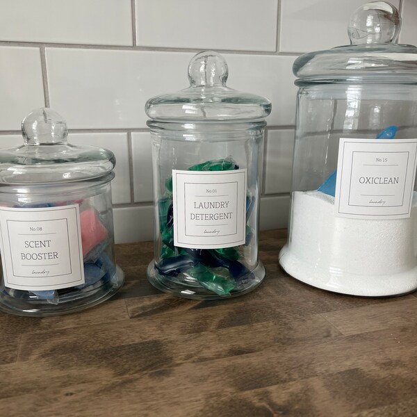 Laundry Labels/customizable Laundry Labels/container Labels for Laundry ...