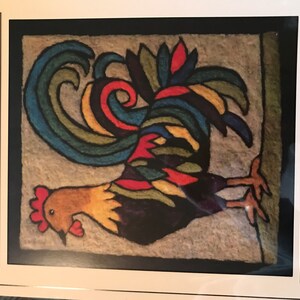 Medieval Gryphon Needle Felting Kit Dragon Tapestry Craft Kit Beginners ...