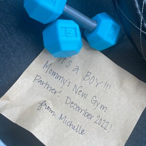 Mini Baby Weight SET Perfect for Fitness Lovers and Baby - Etsy