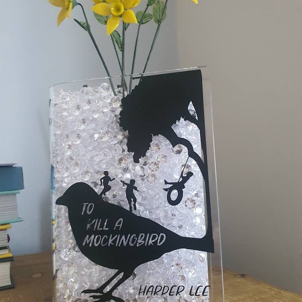 Acrylic Book Vase - ACOTAR A Court of Thorns and Roses - Etsy