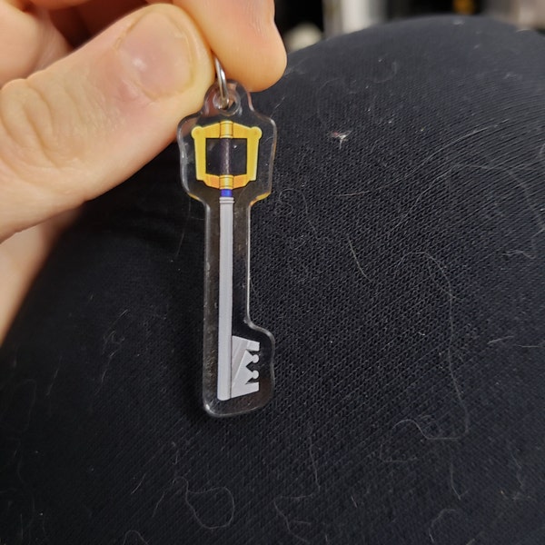 Video Game Sword Clear Acrylic Charm | Phone Charm, Video Game Charm ...