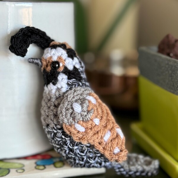 Birds of North America Crochet Pattern Bundle 4 Realistic Crochet Birds ...