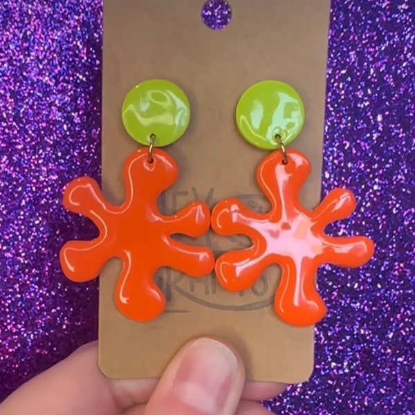 Paint Blob Splash Splatter Cookie Cutter - From Mini to Large - Polymer ...