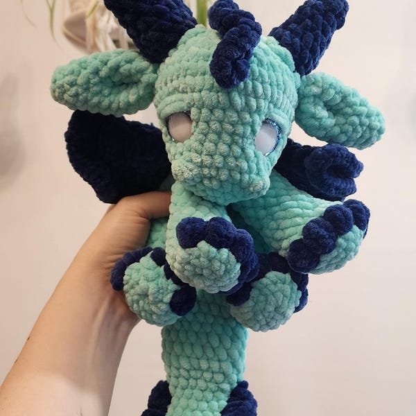 Cato the Dragon Snuggler/lovey Amigurumi Crochet Pattern - Etsy Canada