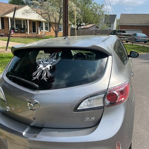 VAMP STYLE Metal Font Logo Decal Vampire JDM Aesthetic - Etsy