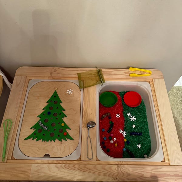 Color Sorting TROFAST Insert Educational Activities for Kids Sensory ...