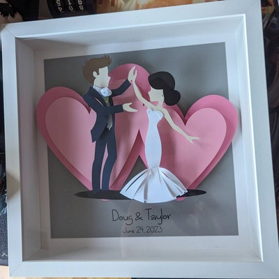 Personalized Name Frame With Pink and Grey Lucky Stars, Baby Girl Frame ...