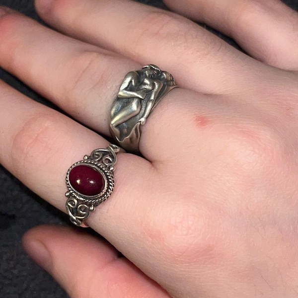 Crusader Knight Ring, Christian Medieval Templar Men Ring, Fathers Day ...