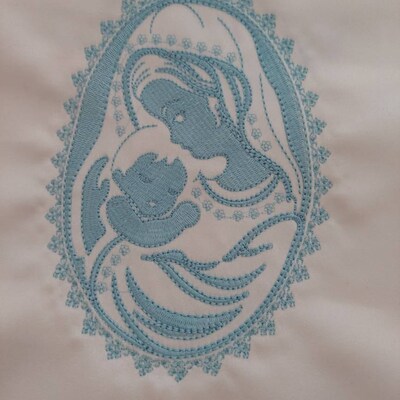 Holy Mary Embroidery Designs Holy Embroidery Design Machine Embroidery ...