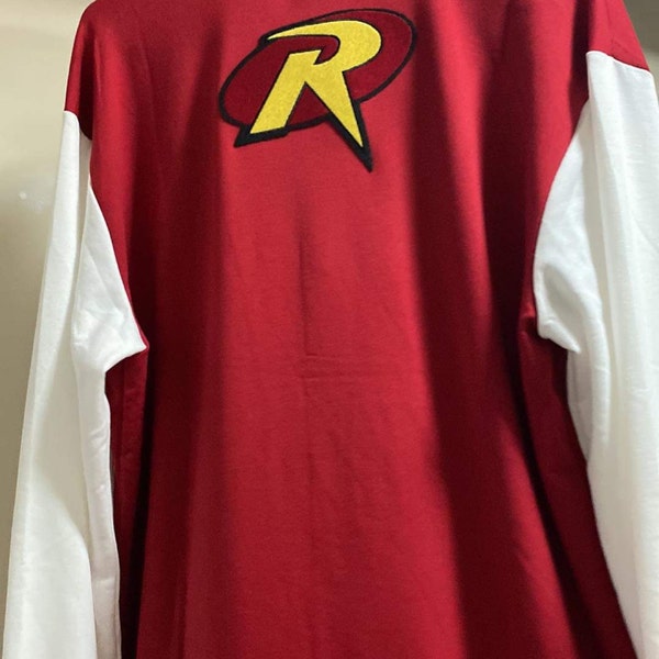 Modern Robin Logo Sidekick Iron on Embroidery Patch Mtcoffinz - Choose ...