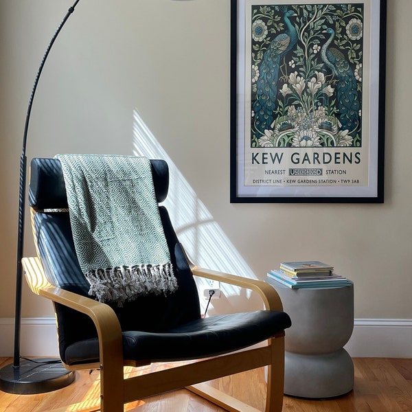 William Morris Peacock Print, Kew Gardens Print, London Print, William ...