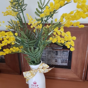 Wattle Spray, Mimosa Spray 85cmh Australian Native Artificial Flowers ...