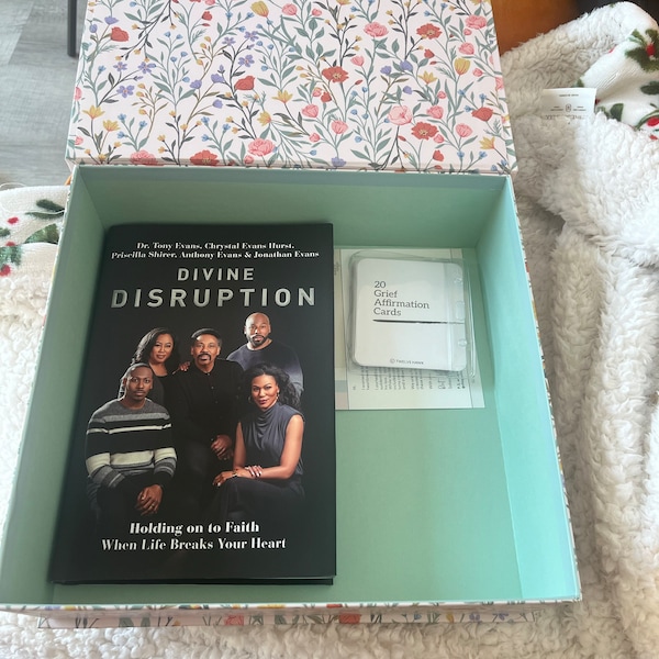 Sympathy Gift Box With Affirmation Cards Loss Loved One Care Package ...