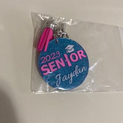 Personalized Graduation Keychain, Custom Class of 2024 Gift, Graduate ...